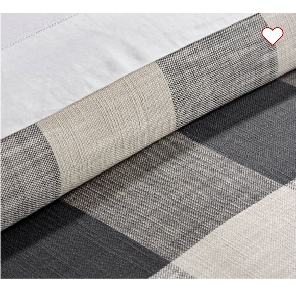 Pottery Barn | Bedding | Pottery Barn Bryce Buffalo Check Duvet And ...